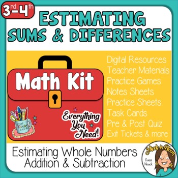Estimating Sums And Differences Worksheet